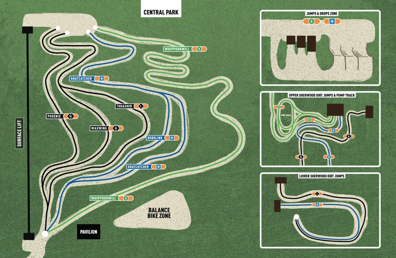 Trail Map | Highland Mountain Bike Park